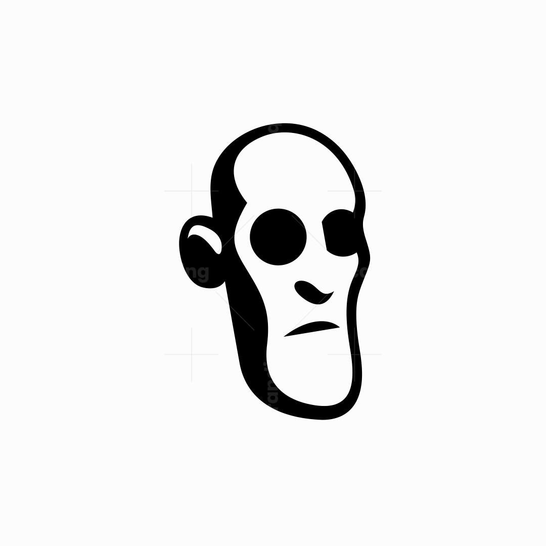 Surreal Strange Man Logo Design | Scalebranding