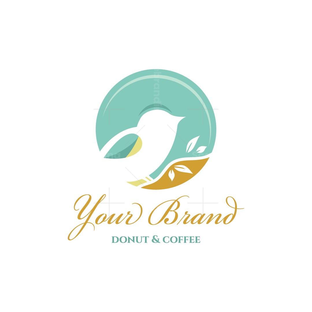 Sweet Bird Donut And Coffee Logo | Scalebranding