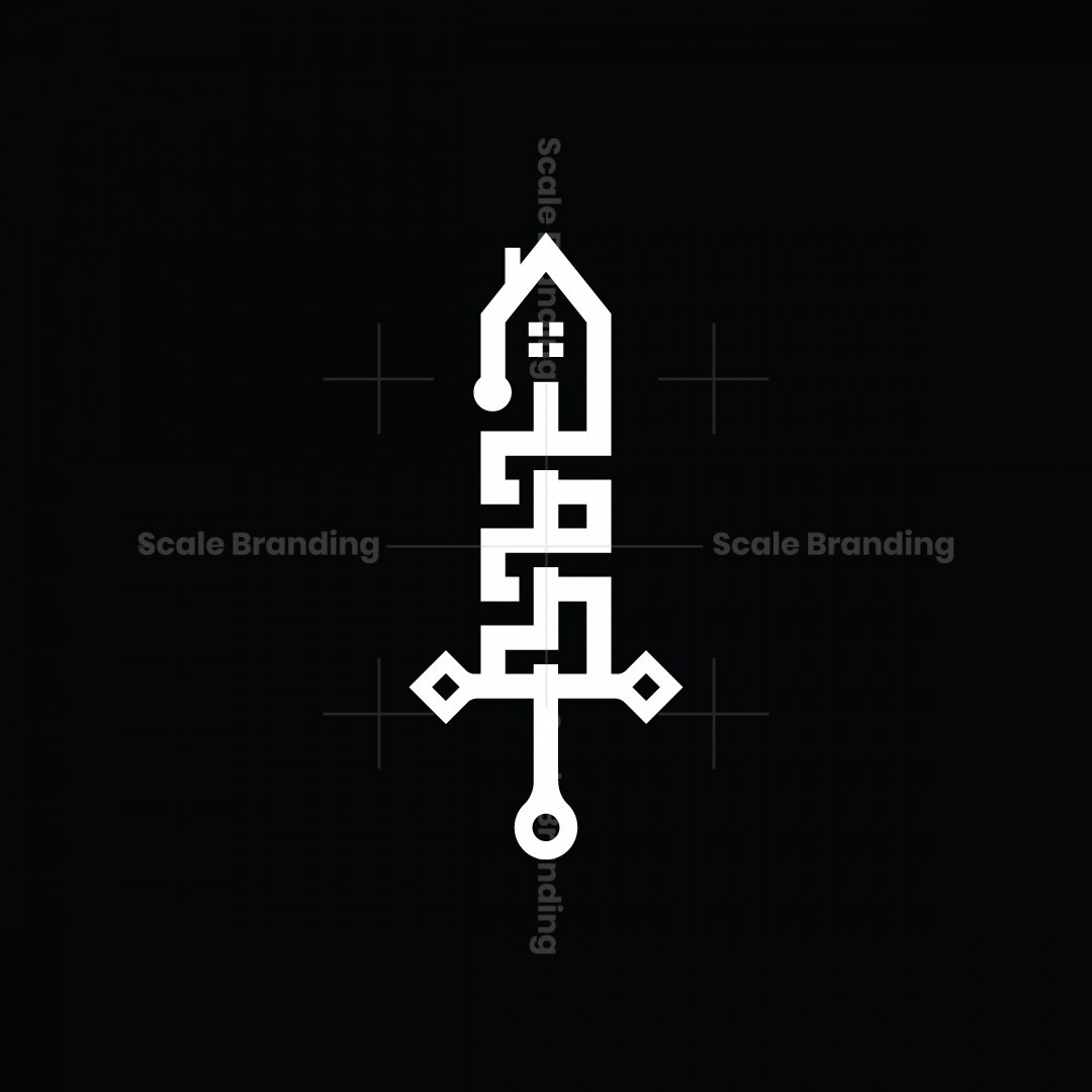 Sword House Logo | Scalebranding