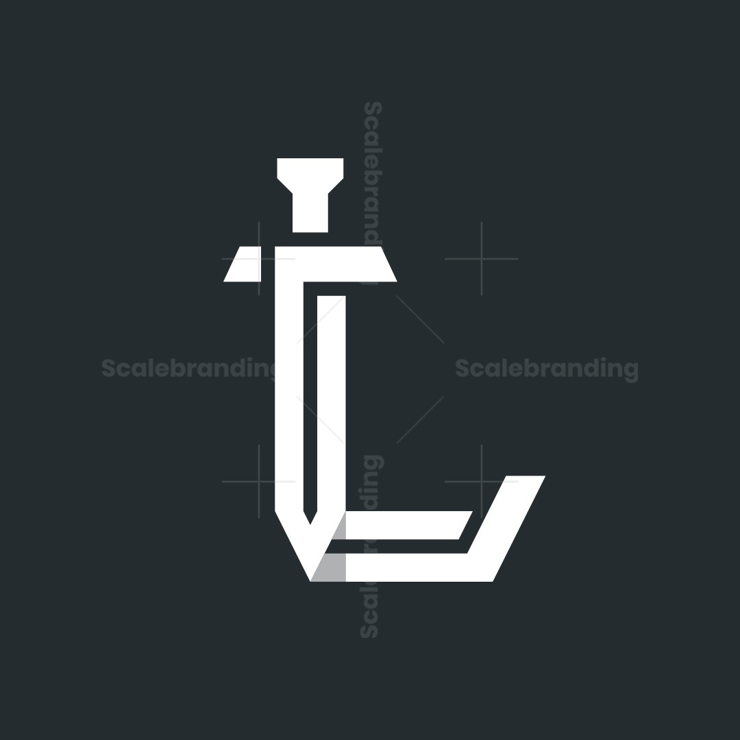 Sword Letter L Logo | Scalebranding