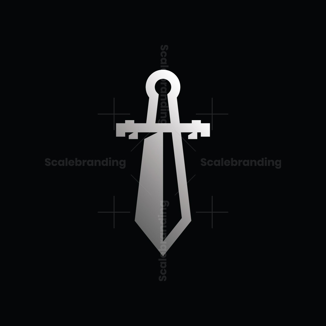 Sword Lock Logo | Scalebranding
