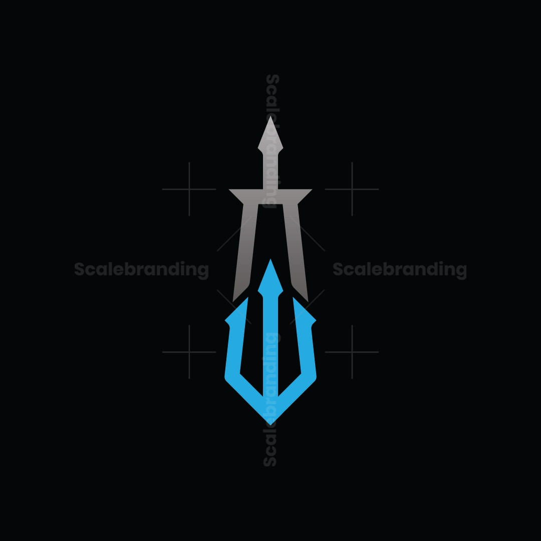 Sword Trident Logo | Scalebranding