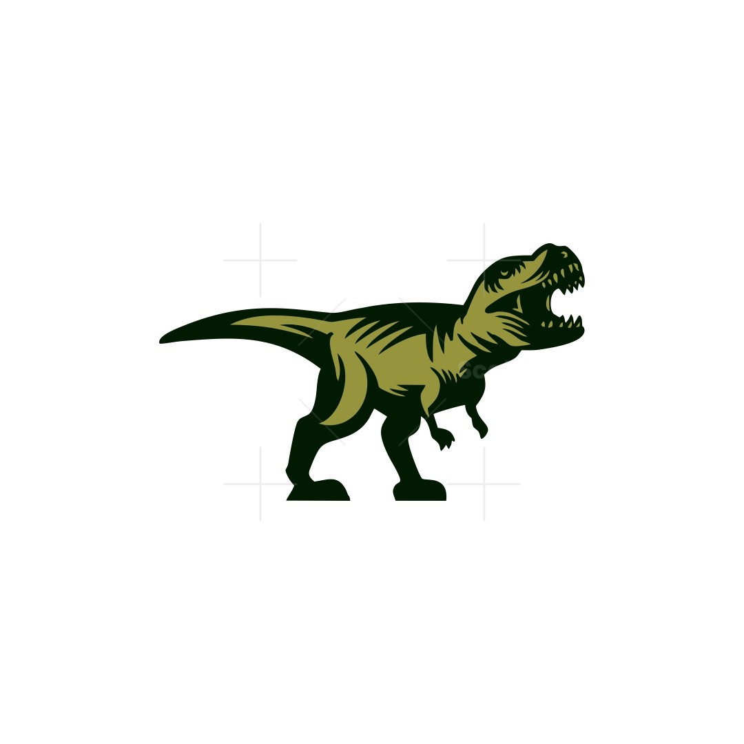 T Rex Dinosaur Logo | Scalebranding