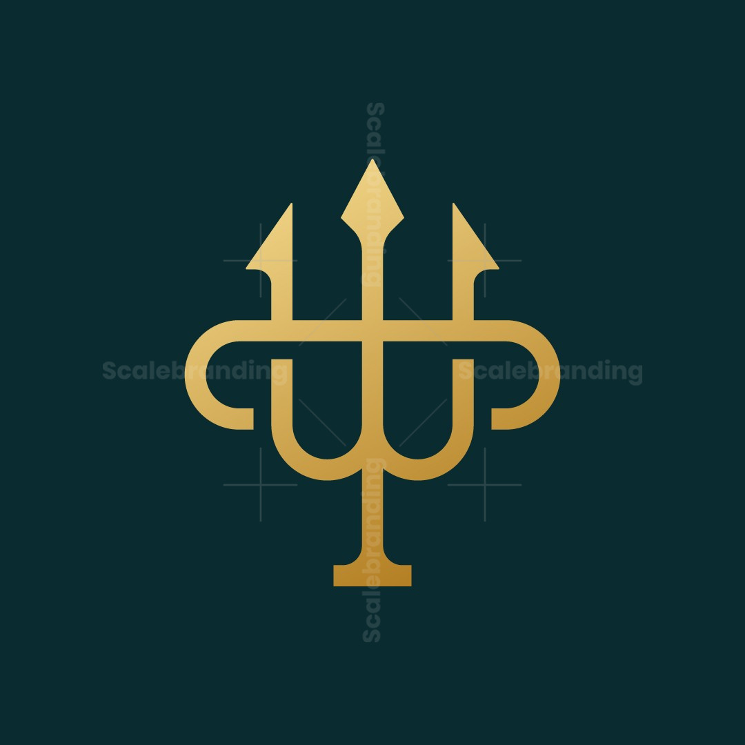 T Trident Logo | Scalebranding