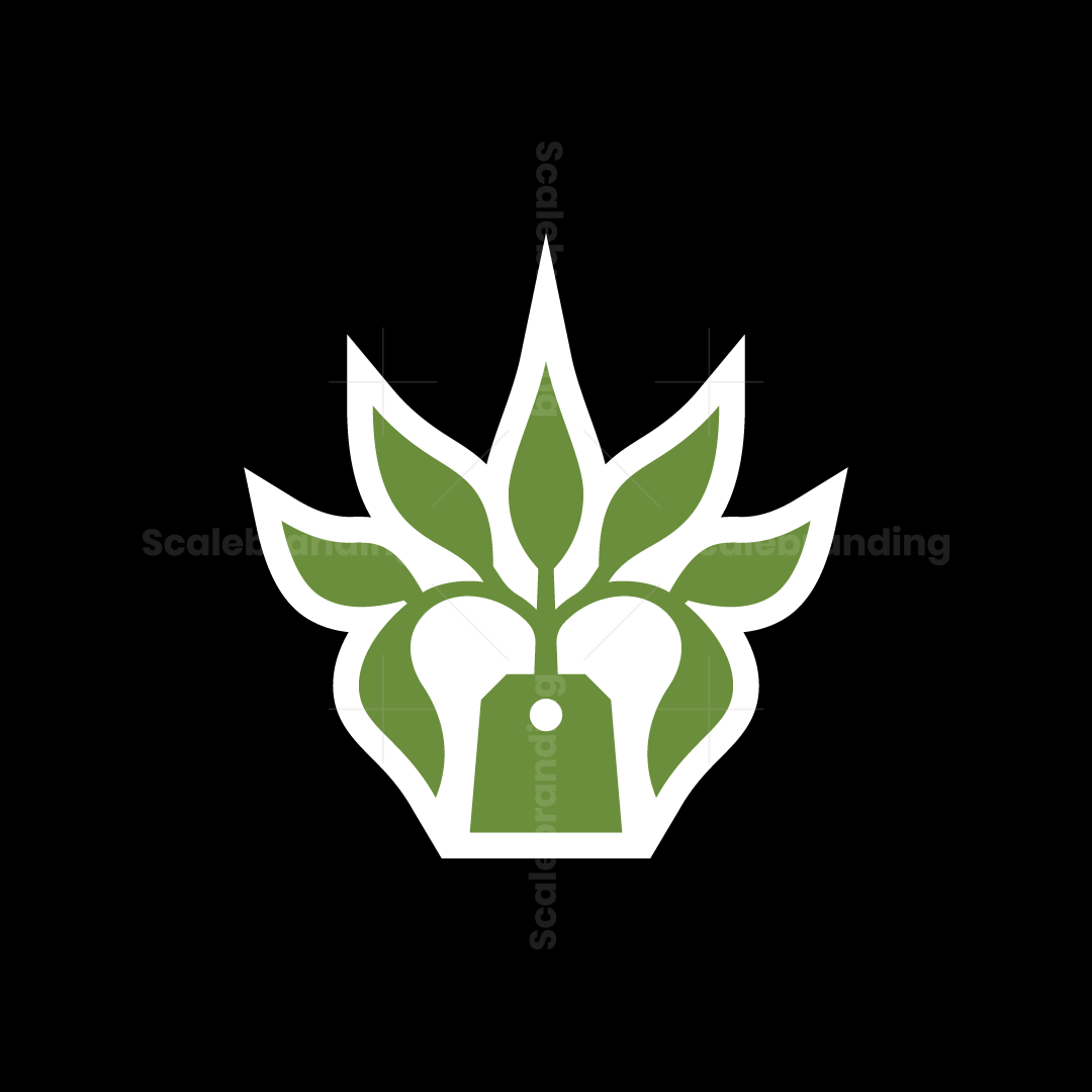 Tea Bag Tree Nature Green Logo | Scalebranding