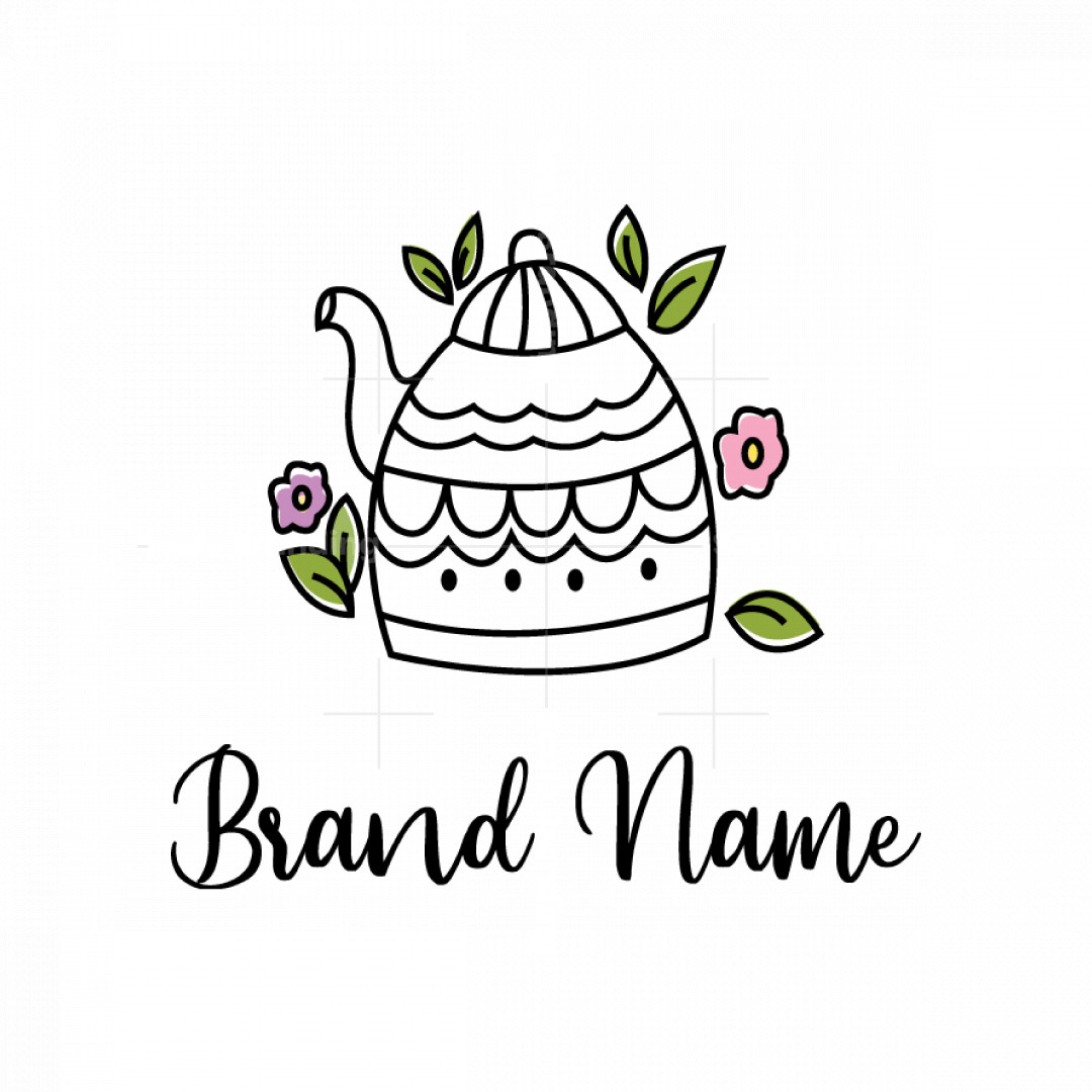 Tea Pot Logo | Scalebranding