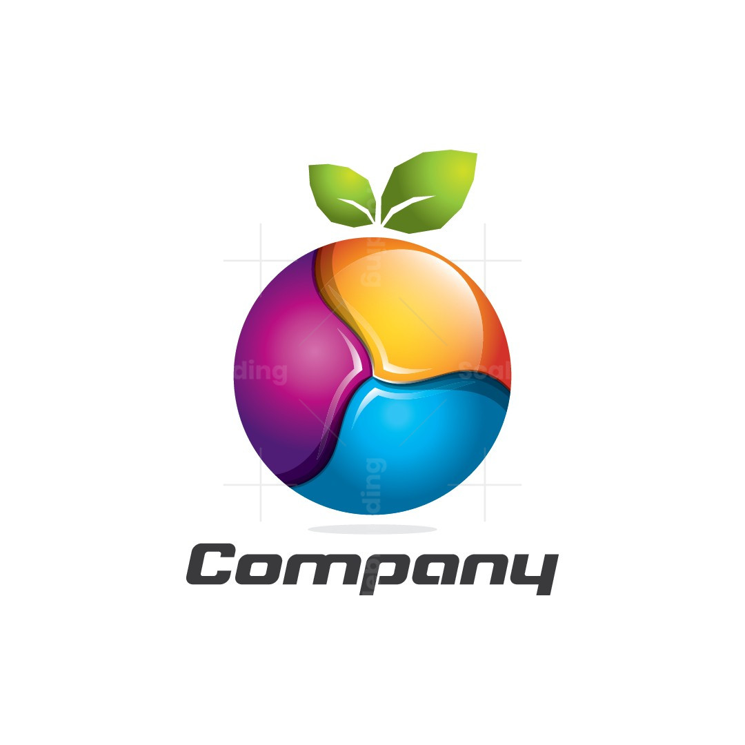 Tech Fruit 3DLogo | Scalebranding