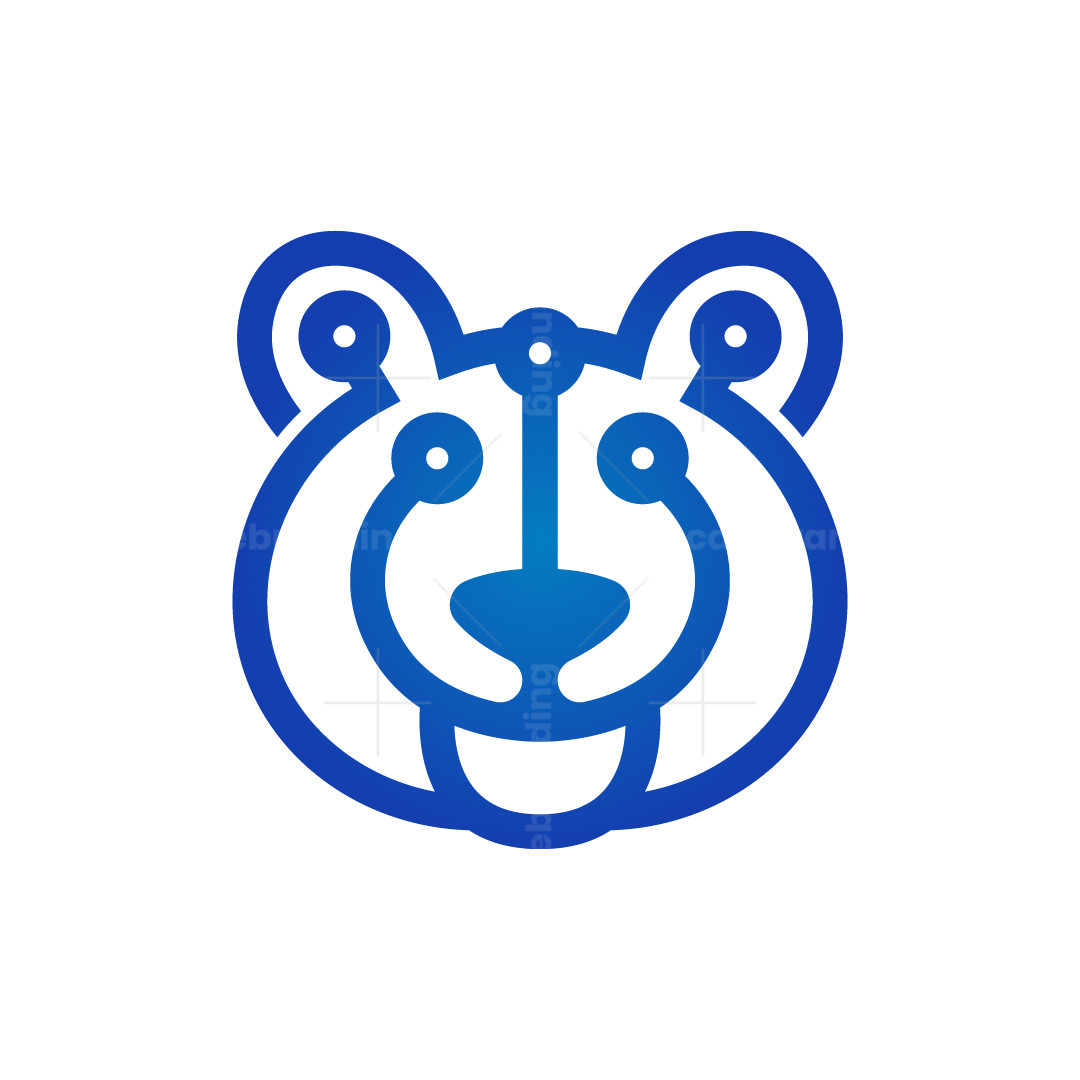 Technology Bear Logo | Scalebranding