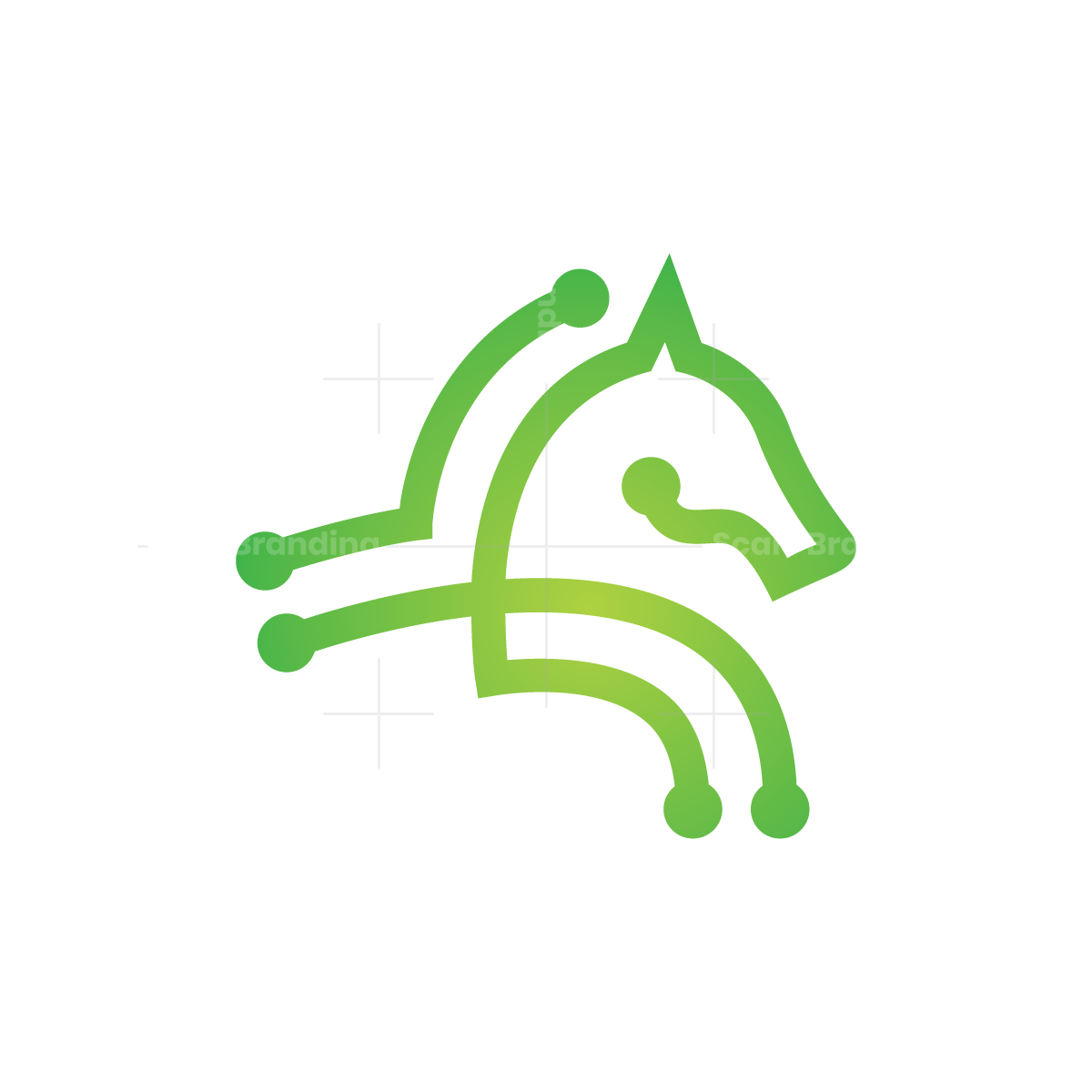 Technology Horse Logo | Scalebranding