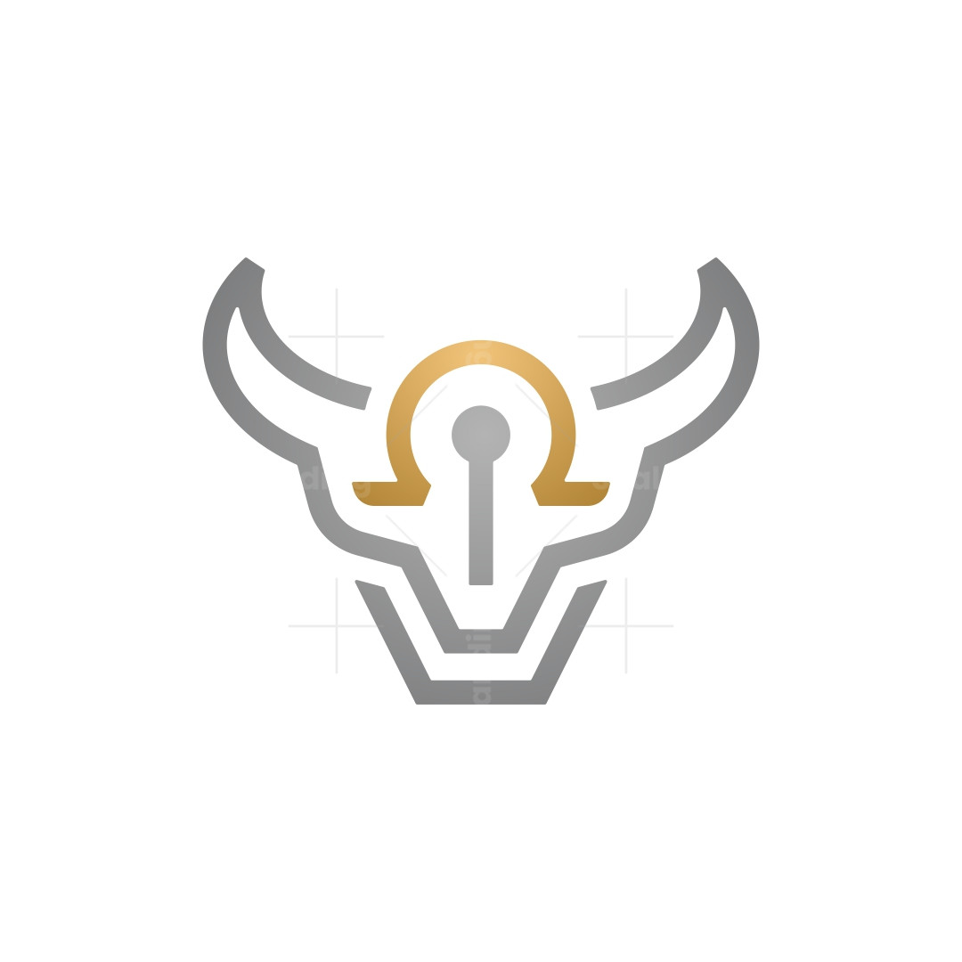 Technology Omega Bull Logo | Scalebranding