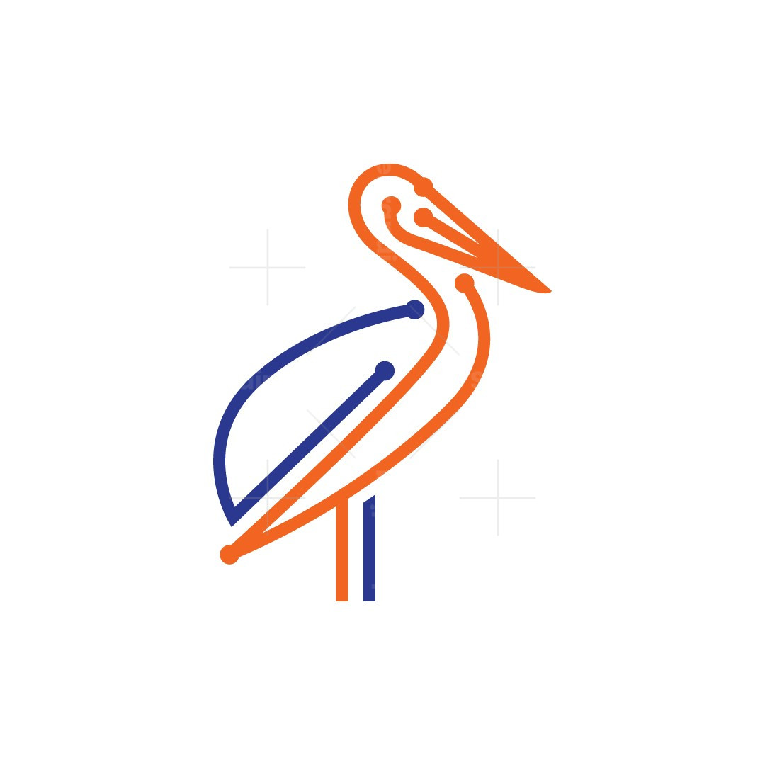 Technology Pelican Logo | Scalebranding