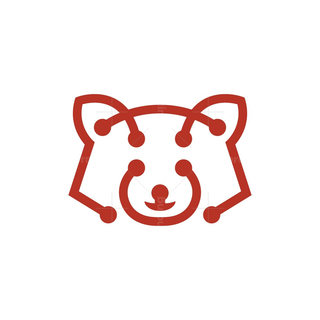 Technology Red Panda Logo | Scalebranding