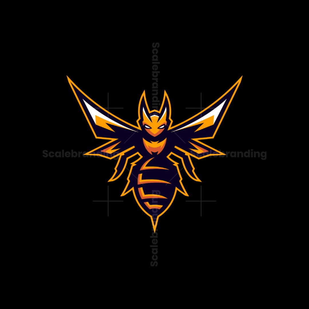 The Hornet Mascot Logo | Scalebranding