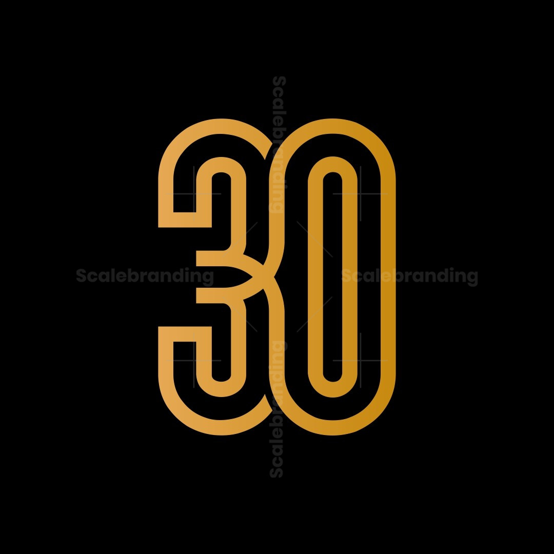 Thirty 30 Logo | Scalebranding
