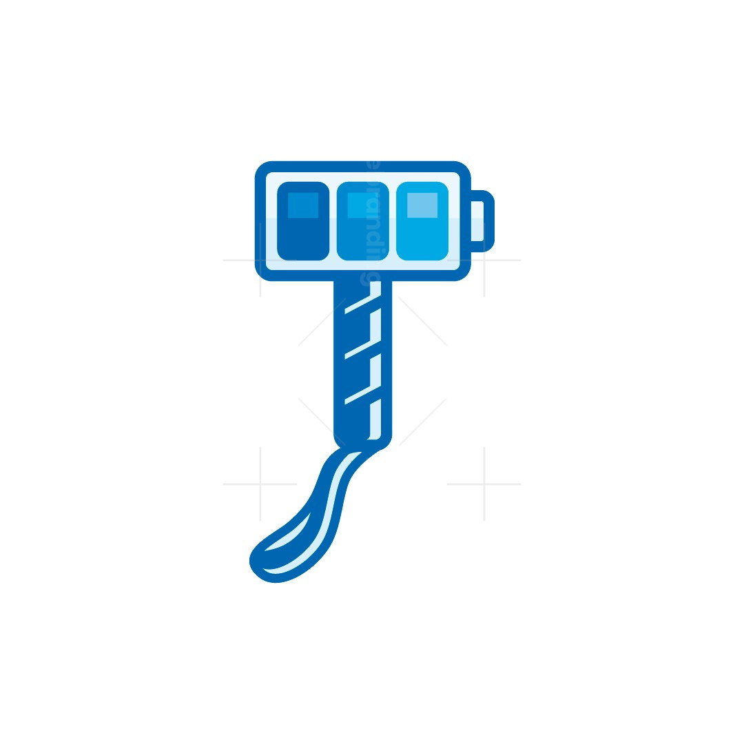 Thor Hammer Vector Icon Hammer Thor Line Vector PNG Images | AI Free