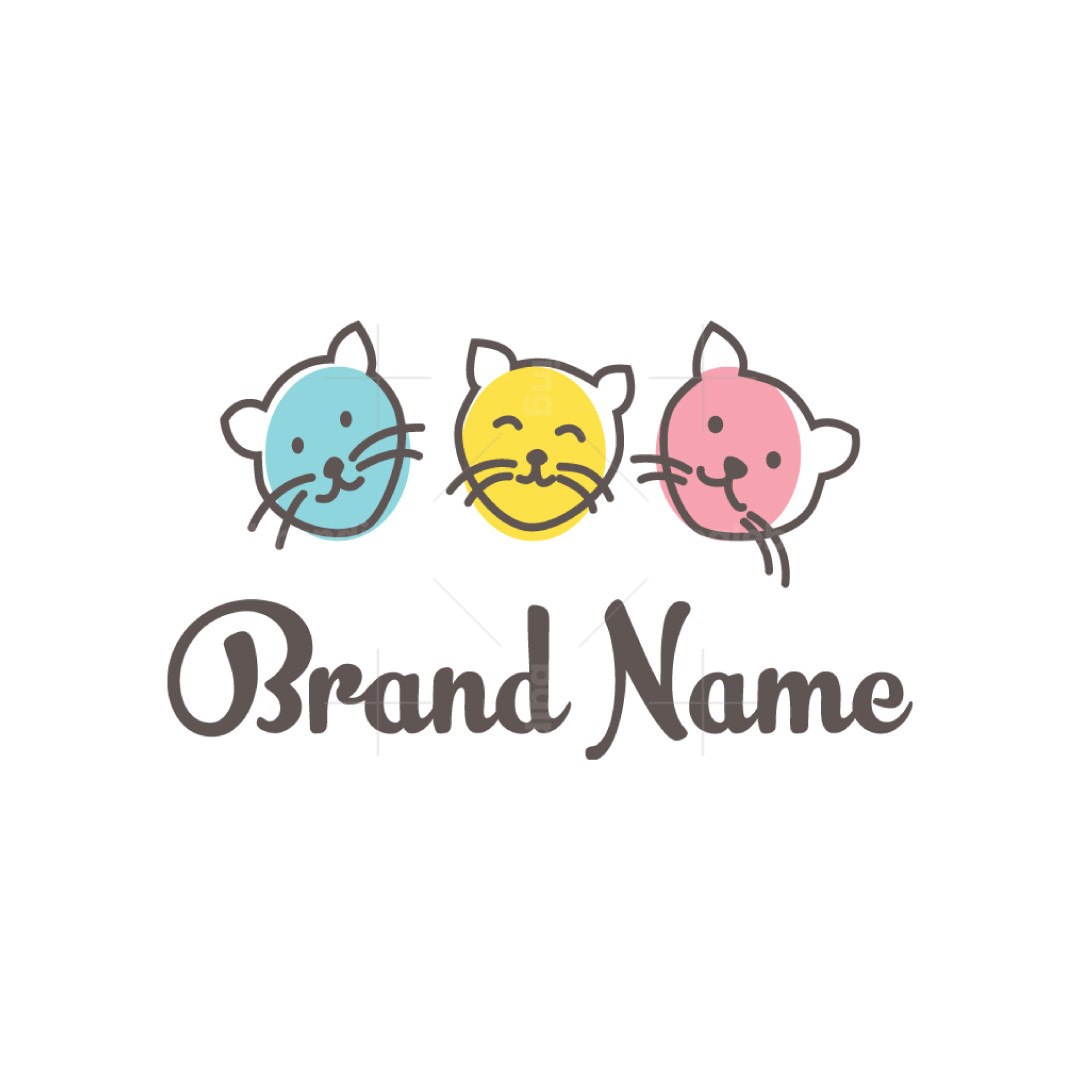 Three Cats Logo | Scalebranding