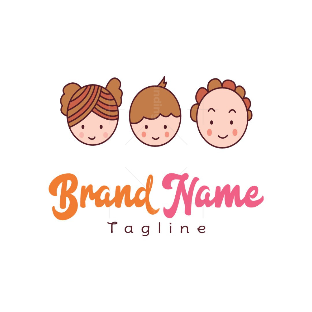 Three Kids Logo | Scalebranding