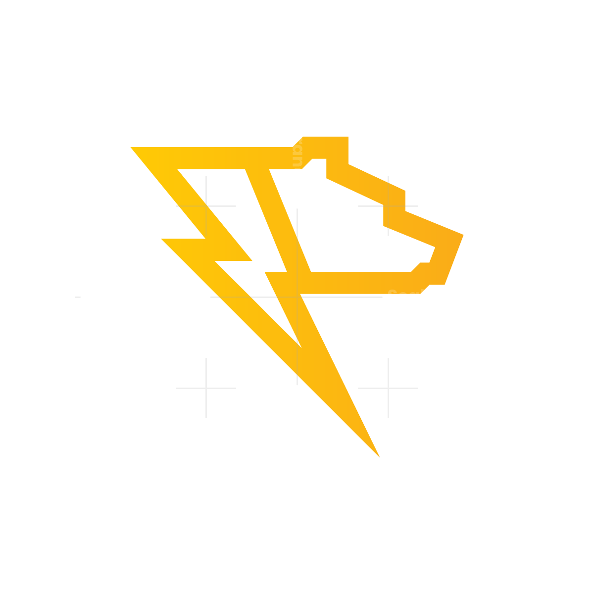 Thunder Bear Logo Energy Bear Logo | Scalebranding