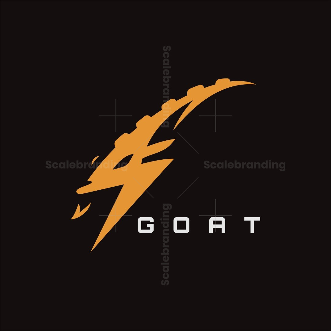 Thunder Goat Lightning Logo | Scalebranding