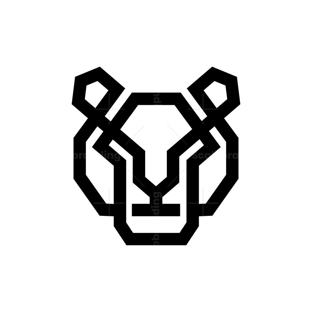 Tiger hexagon logo | Scalebranding