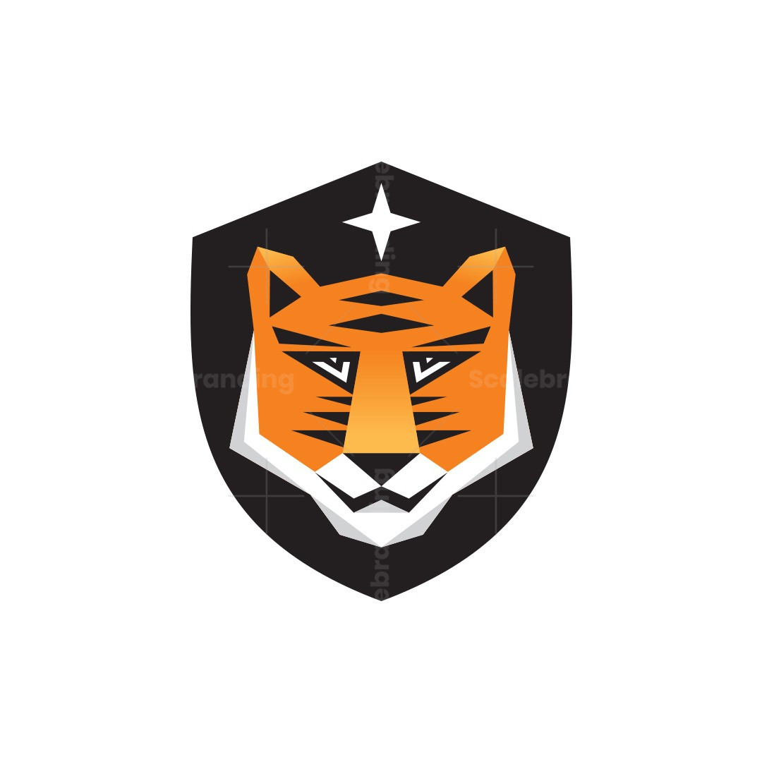 Modern and stylish Tiger Shield Logo | Scalebranding