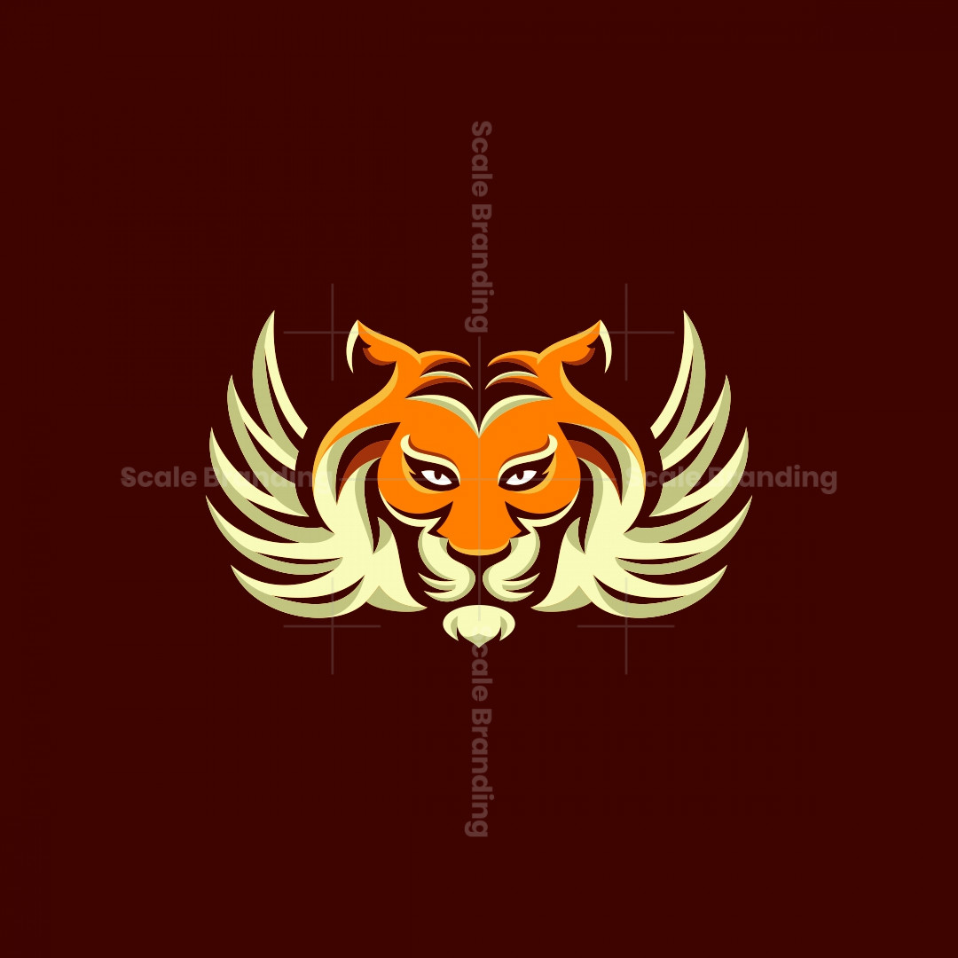 Tiger Wing Fly Mascot Logo | Scalebranding