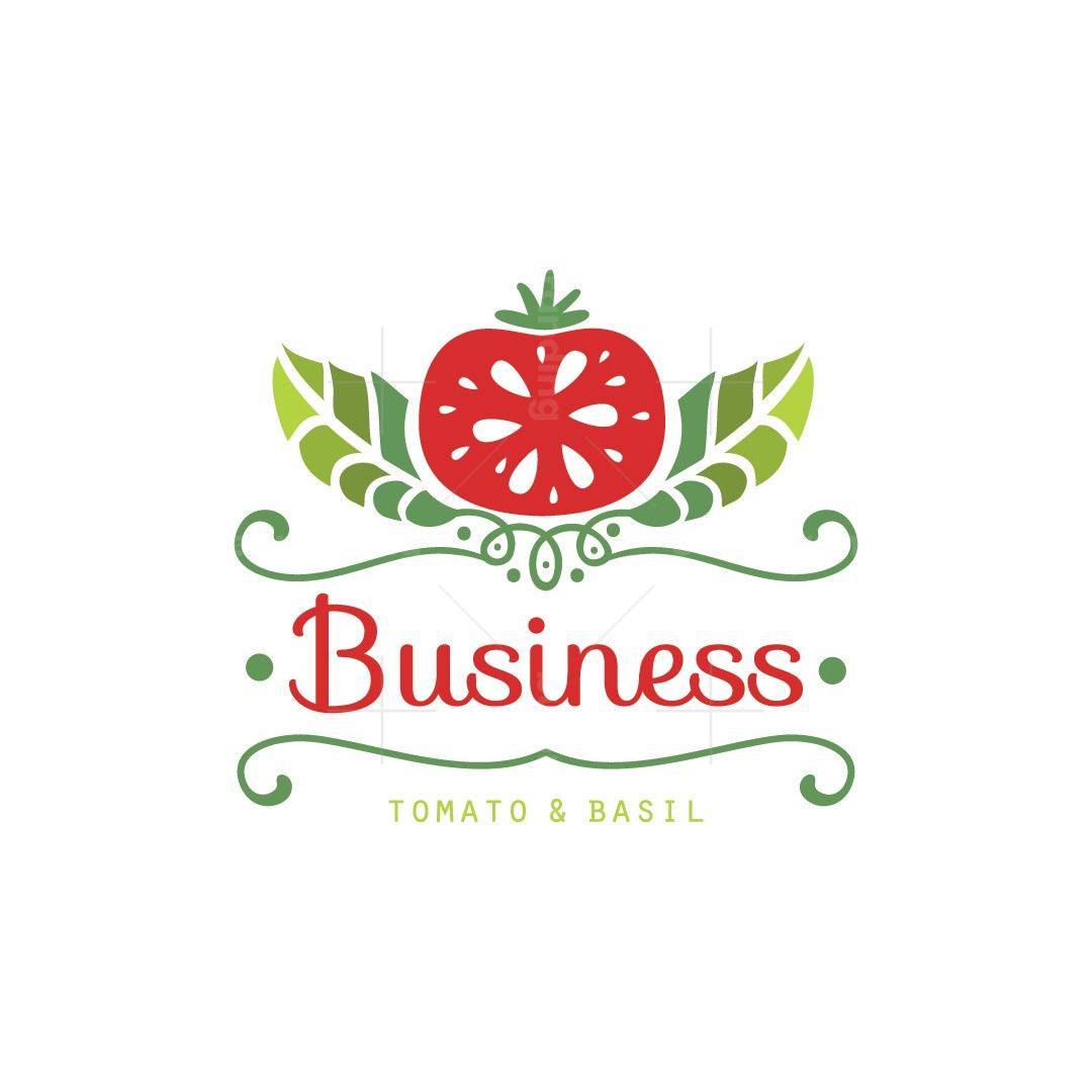 Tomato And Basil Logo | Scalebranding