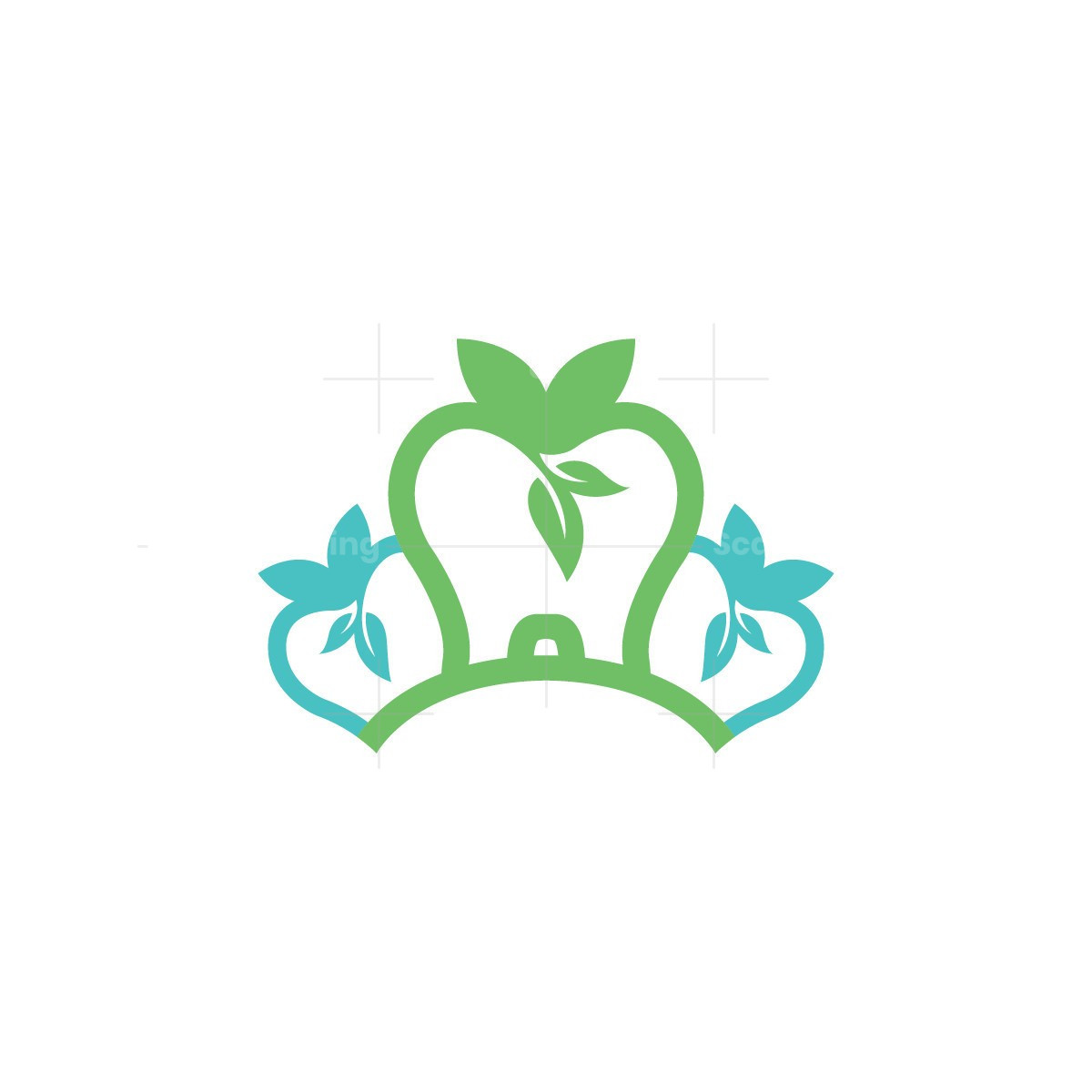 Tooth Dental Crown Logo | Scalebranding