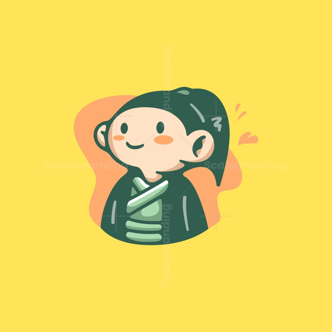 Traditional Man Cloth Logo | Scalebranding