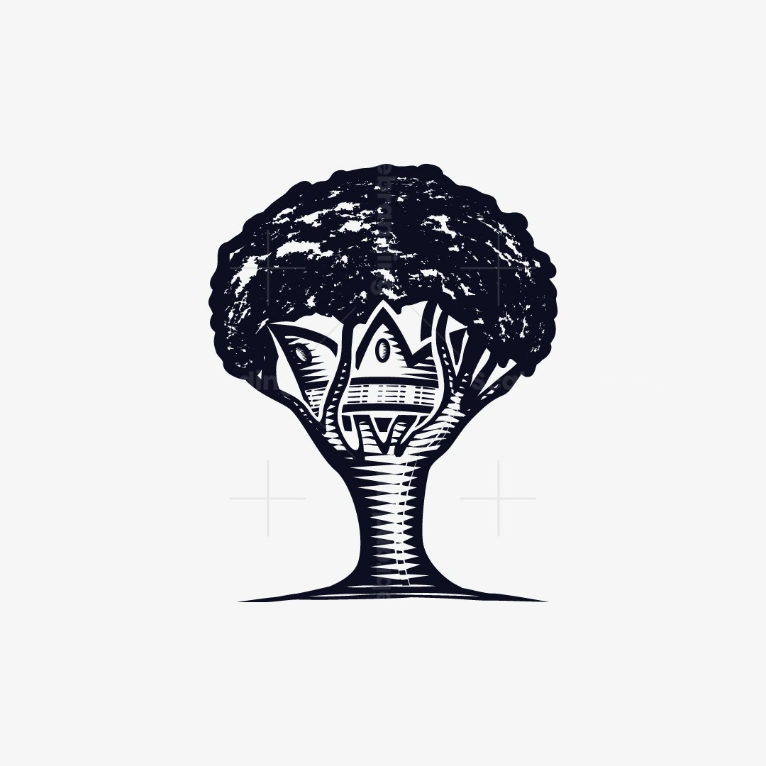 Tree And Crown Logo | Scalebranding