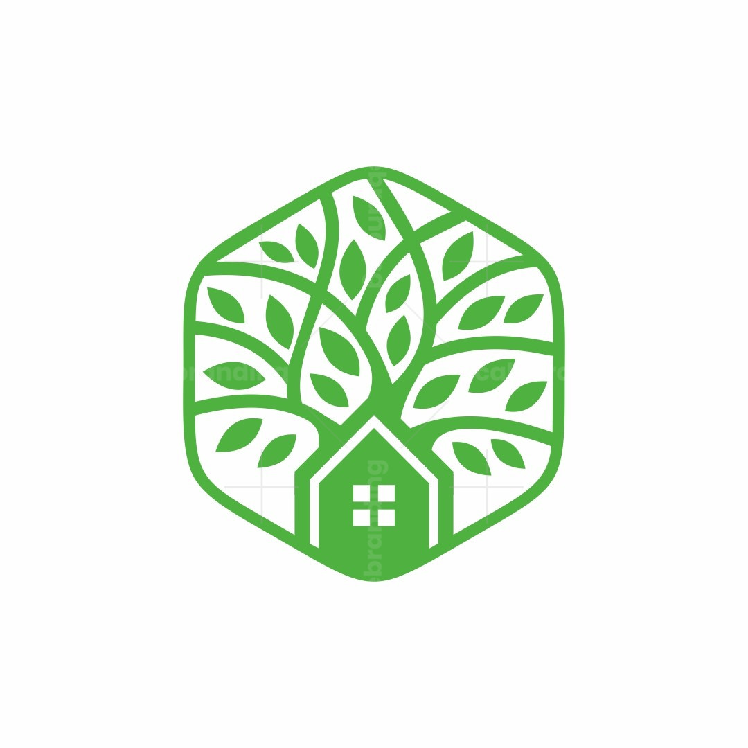 Tree house Living Logo | Scalebranding