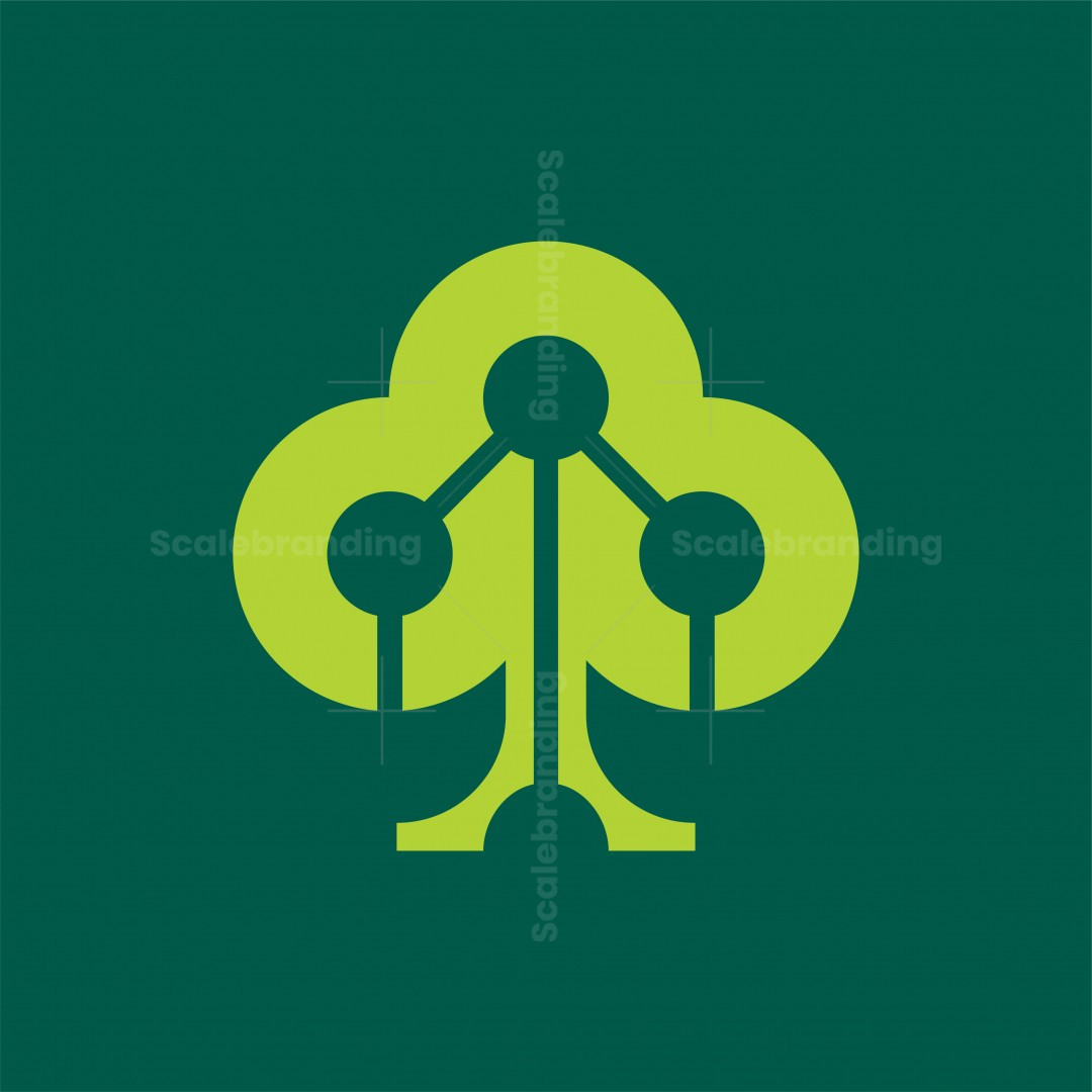 Tree Network Logo | Scalebranding