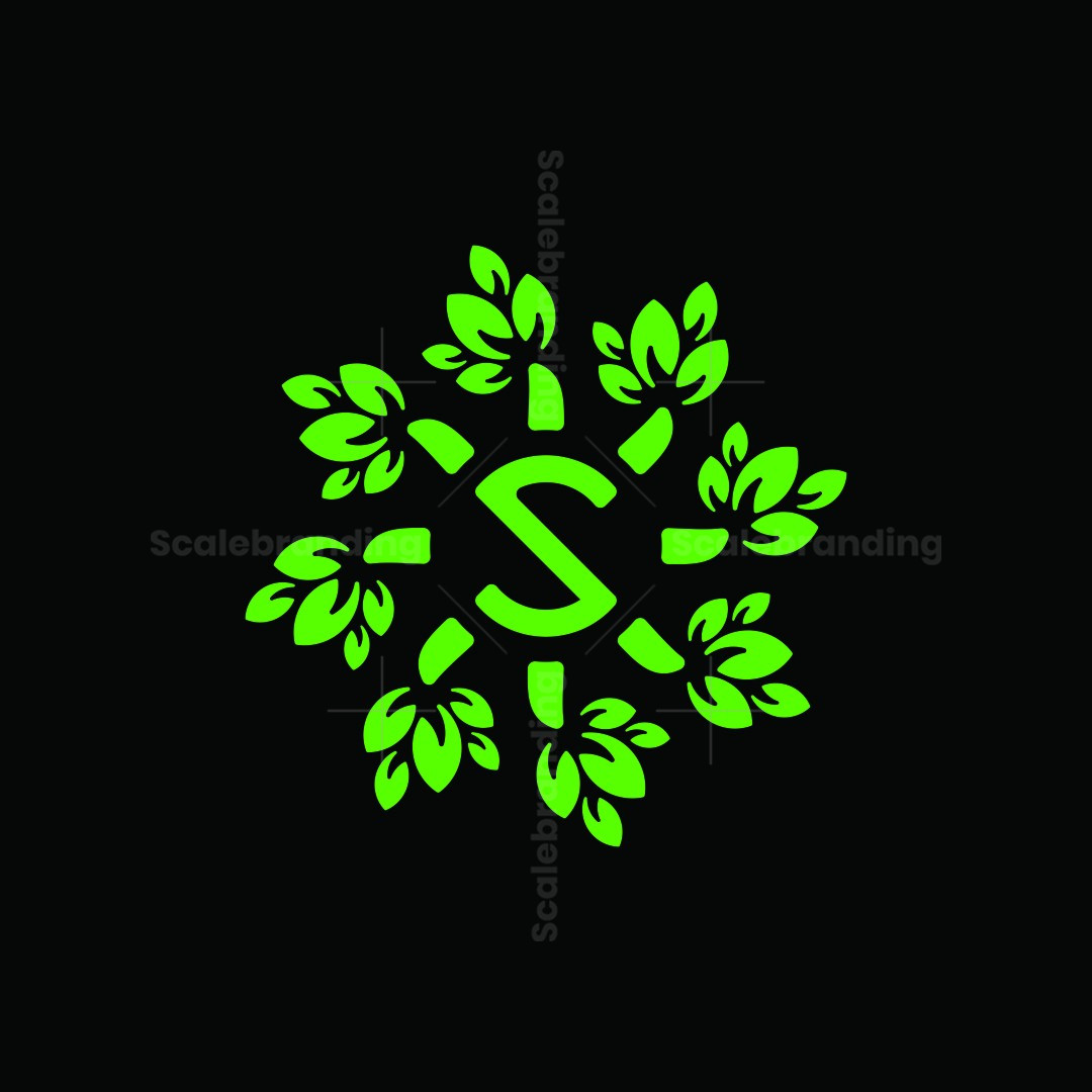 tree S letter logo | Scalebranding