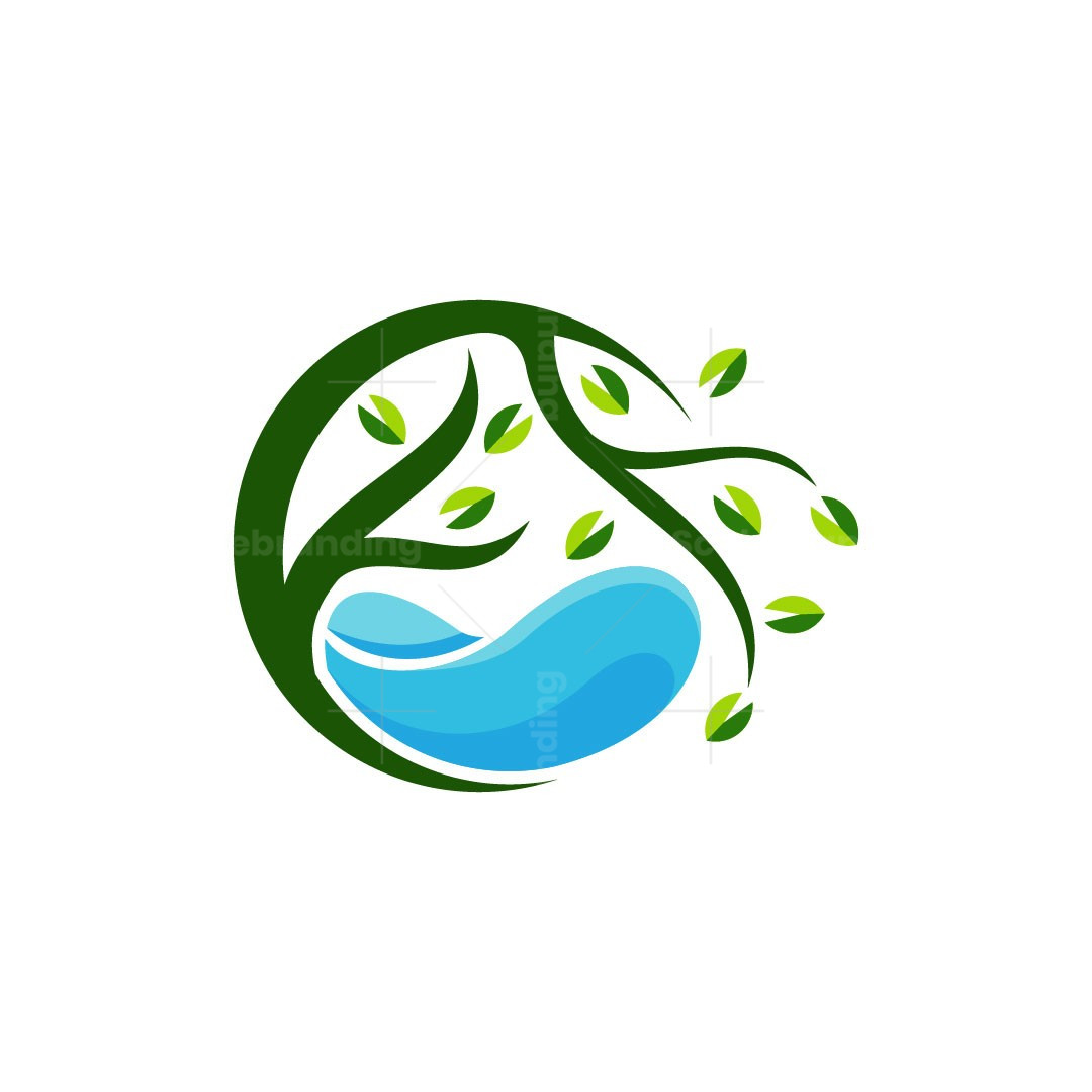 Tree Water Environment Logo | Scalebranding