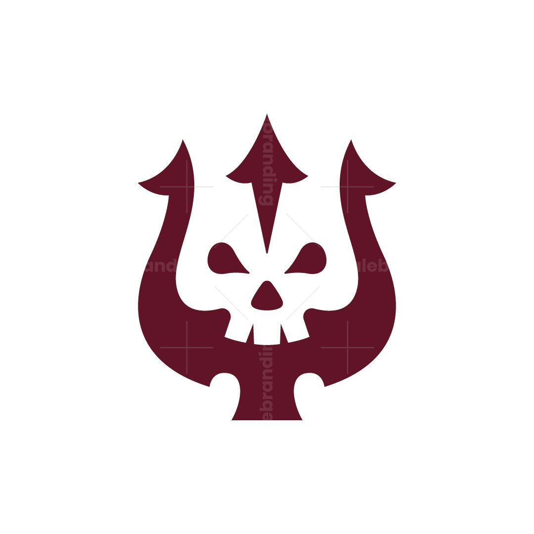Trident Skull Logo | Scalebranding