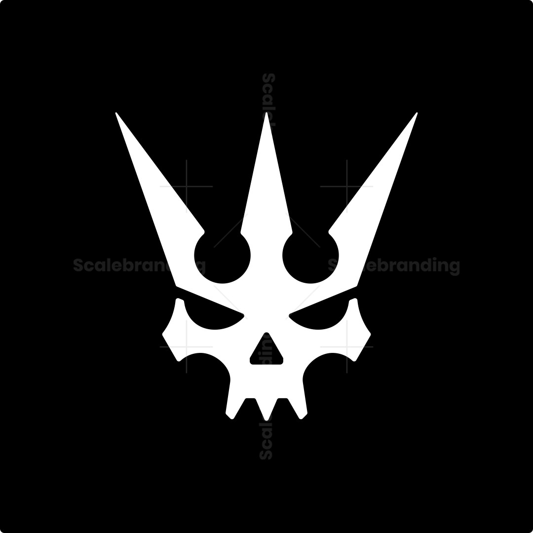 Trident Skull Logo | Scalebranding