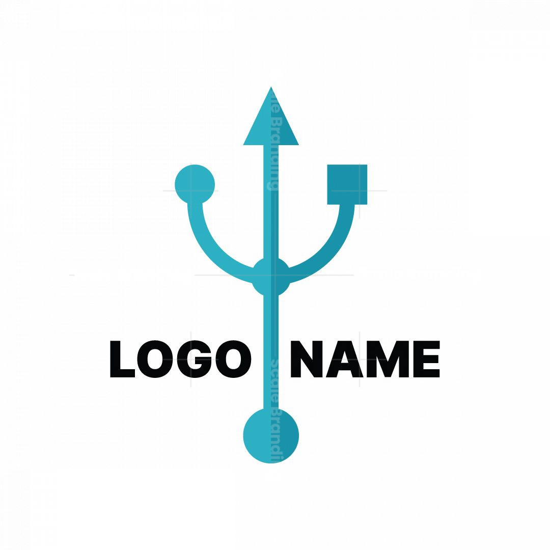 Trident USB Logo | Scalebranding