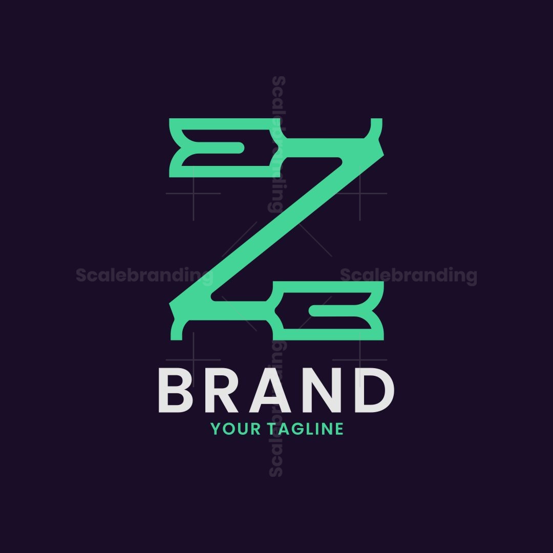 Unique letter Z logo | Scalebranding