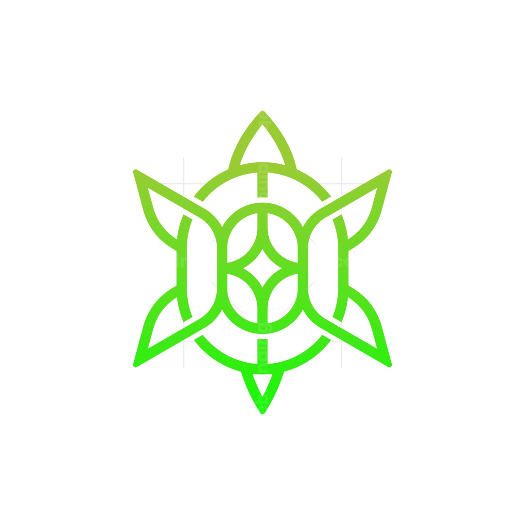 Unique Turtle Art Logo | Scalebranding