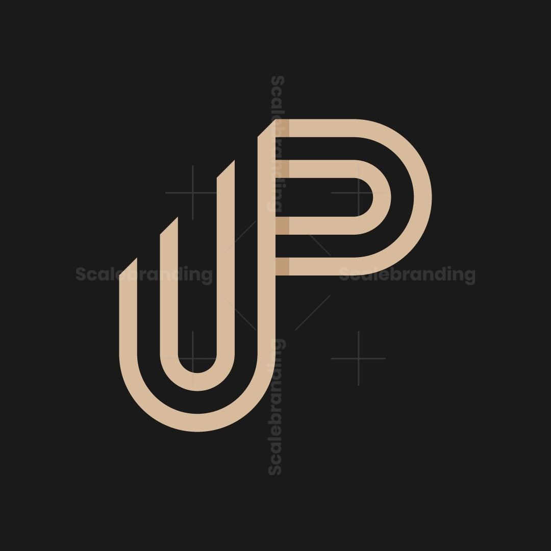 UP Letters Logo | Scalebranding