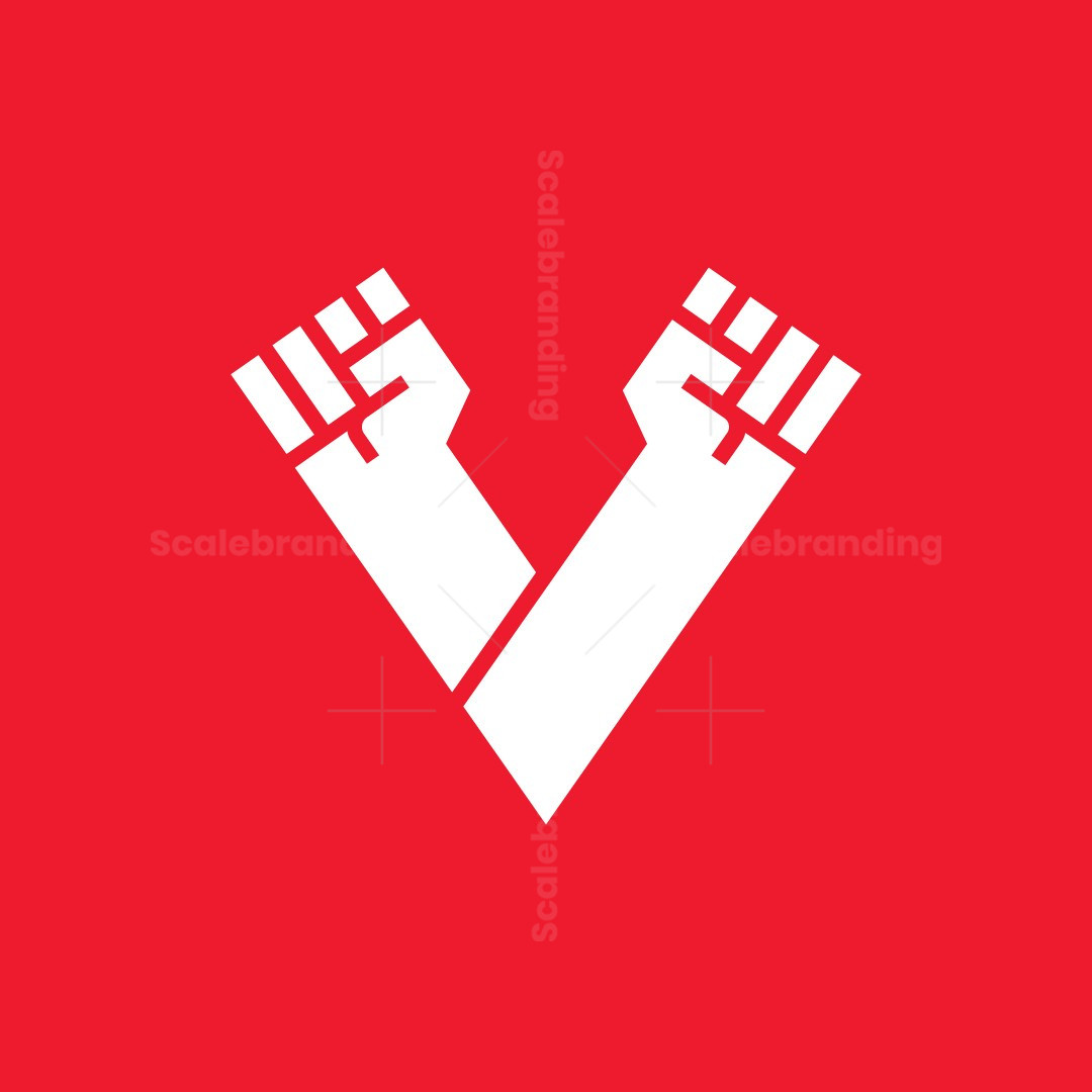 V For Victory Logo | Scalebranding