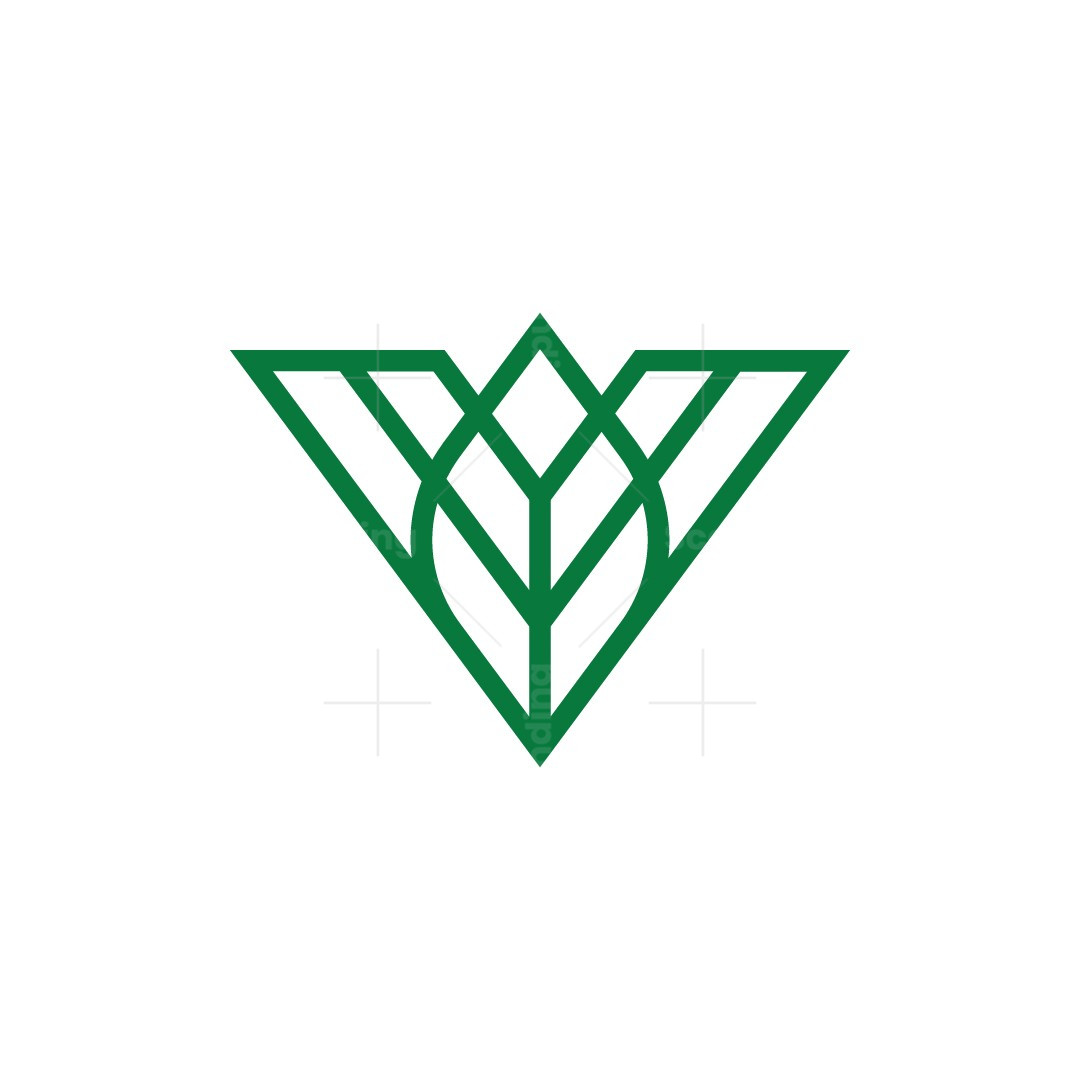 V Leaf Logo | Scalebranding