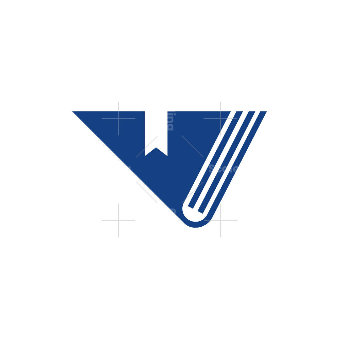 V Letter Book Logo | Scalebranding