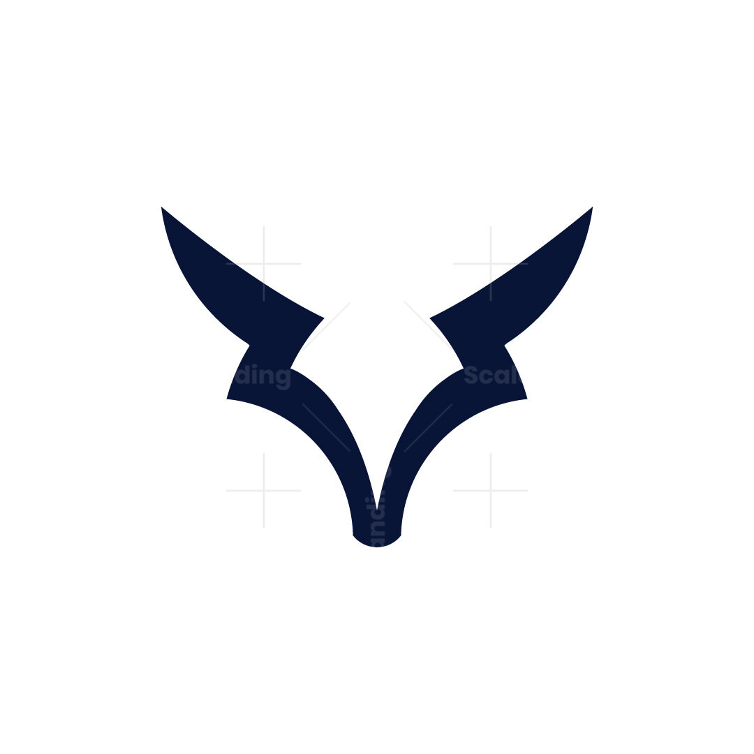 V Wolf Or Fox Logo | Scalebranding
