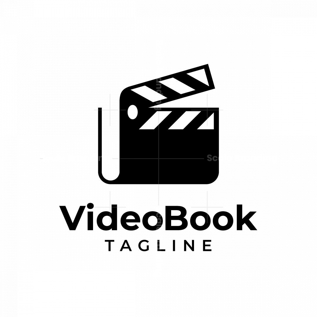Video Book Cinema Education Logo | Scalebranding