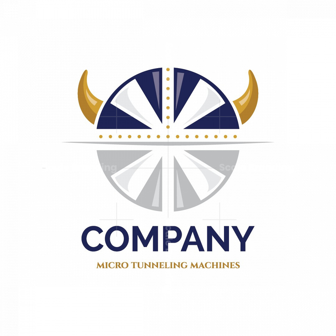 Viking Constructions Symbol Logo | Scalebranding