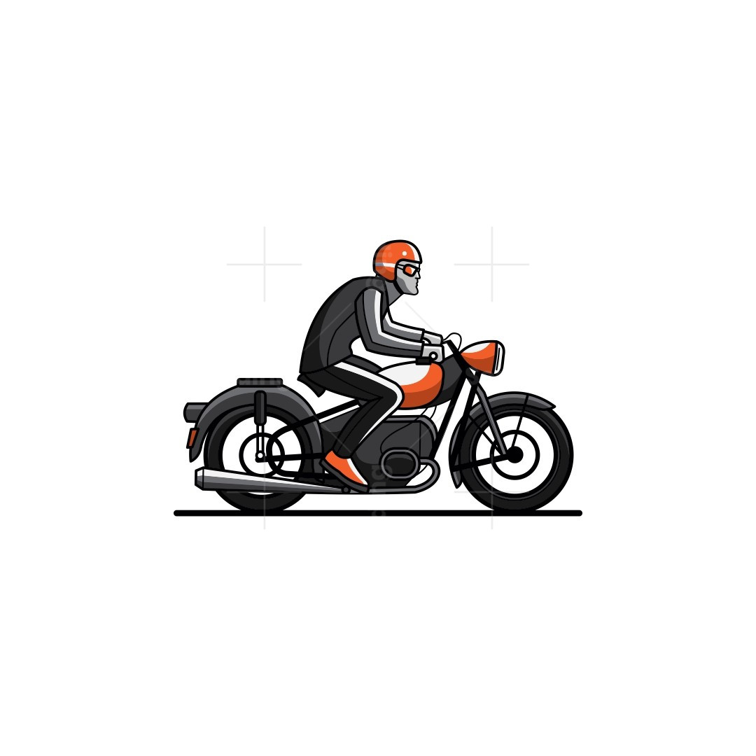 Vintage Biker Logo | Scalebranding