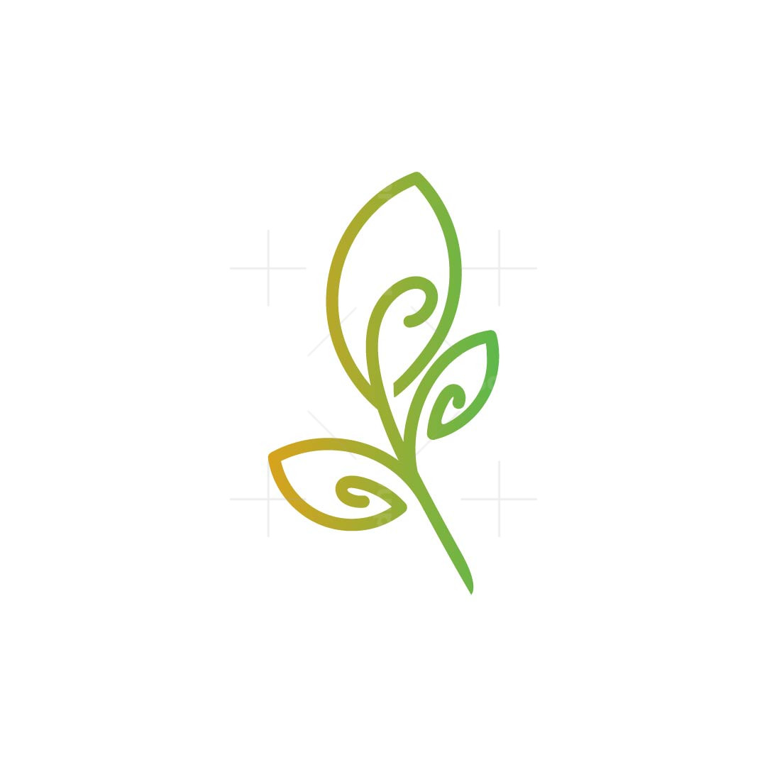 Vintage leaf Logo | Scalebranding