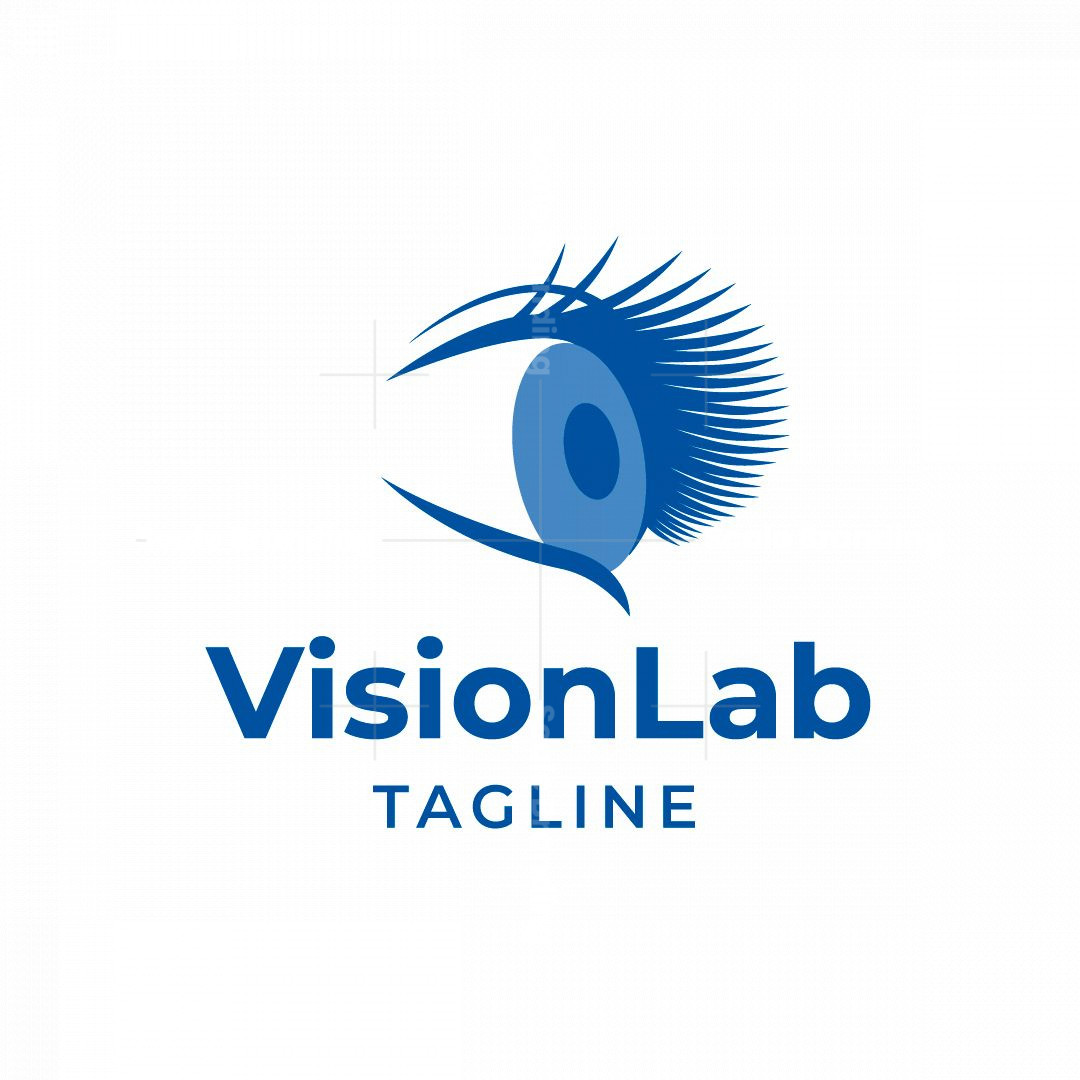 Vision Lab Lashes Eye Beauty Logo | Scalebranding