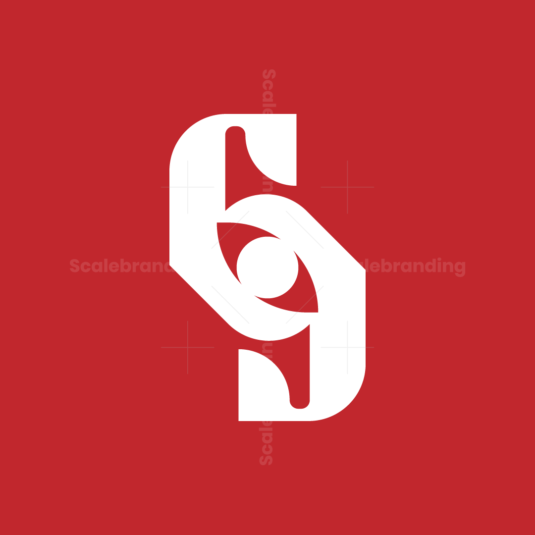 vision letter s eye logo | Scalebranding